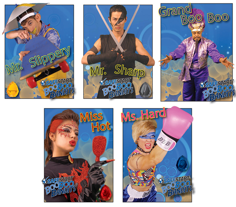Boo Boo Bandits Inspire Safety for Kids – SafeStart