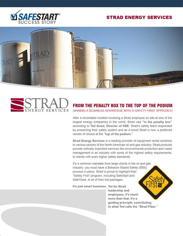 Strad Energy Services – SafeStart
