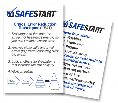 Unlocking the Code to Human Error – SafeStart