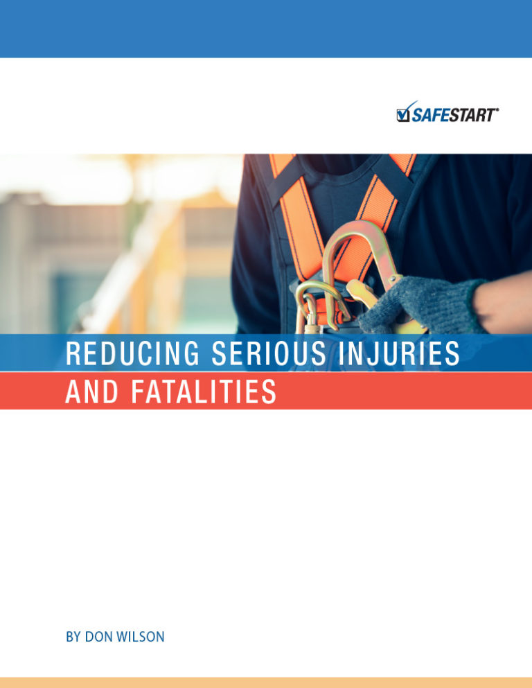 Reducing Serious Injuries and Fatalities – SafeStart