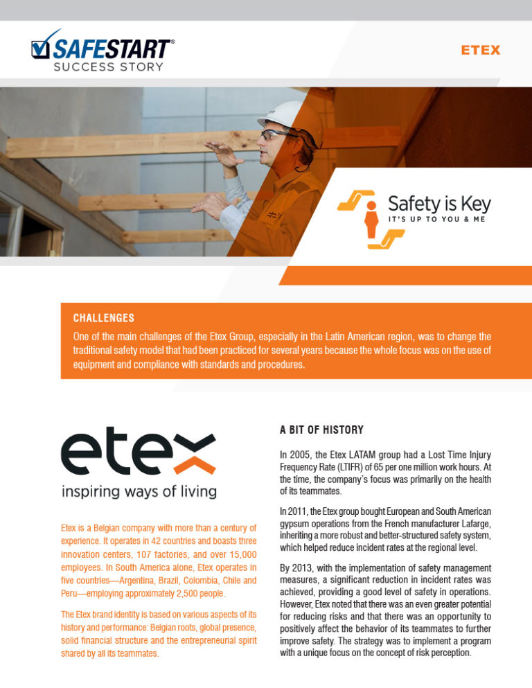 Etex – SafeStart